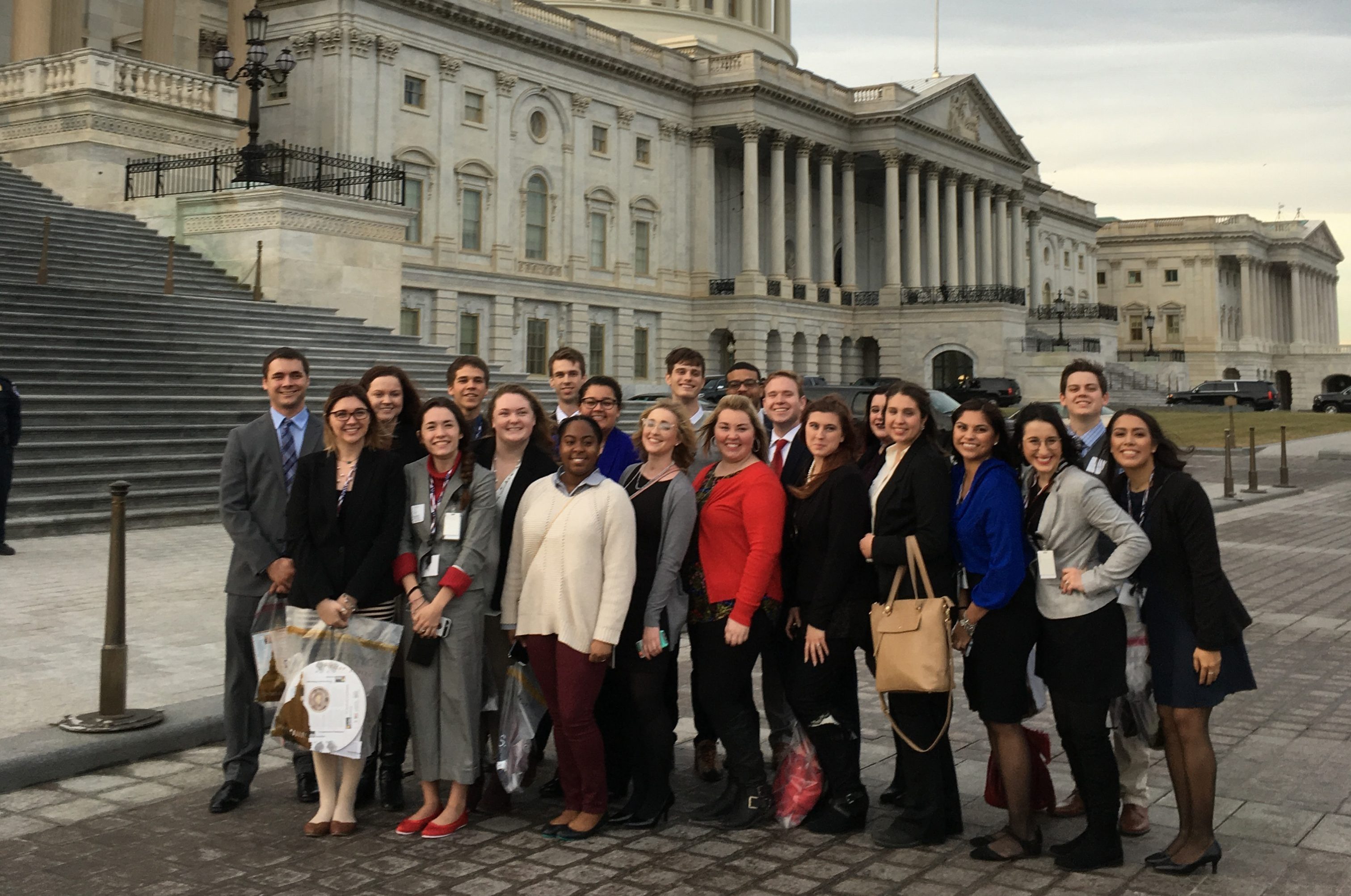 Students travel to Capitol for presidential inauguration - The Optimist
