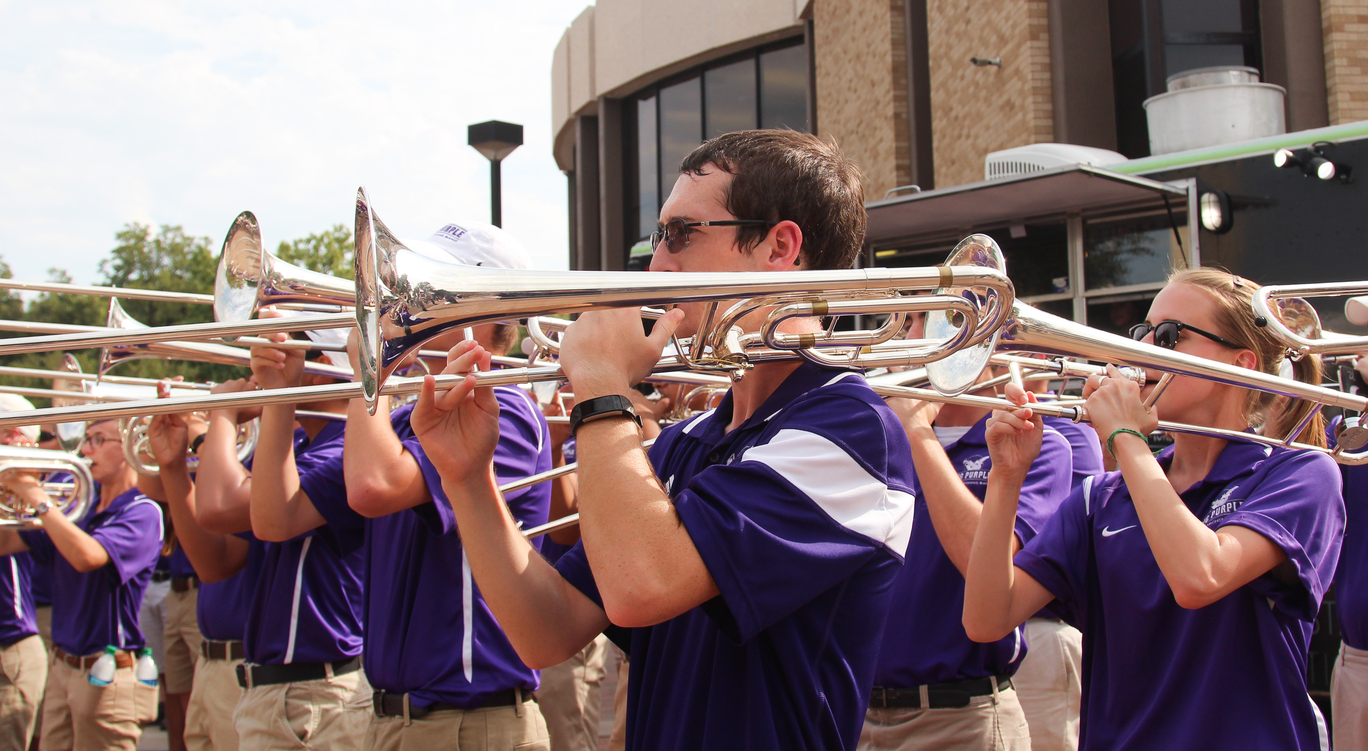 Big Purple Marching Band receives new uniforms after 17 years - The ...