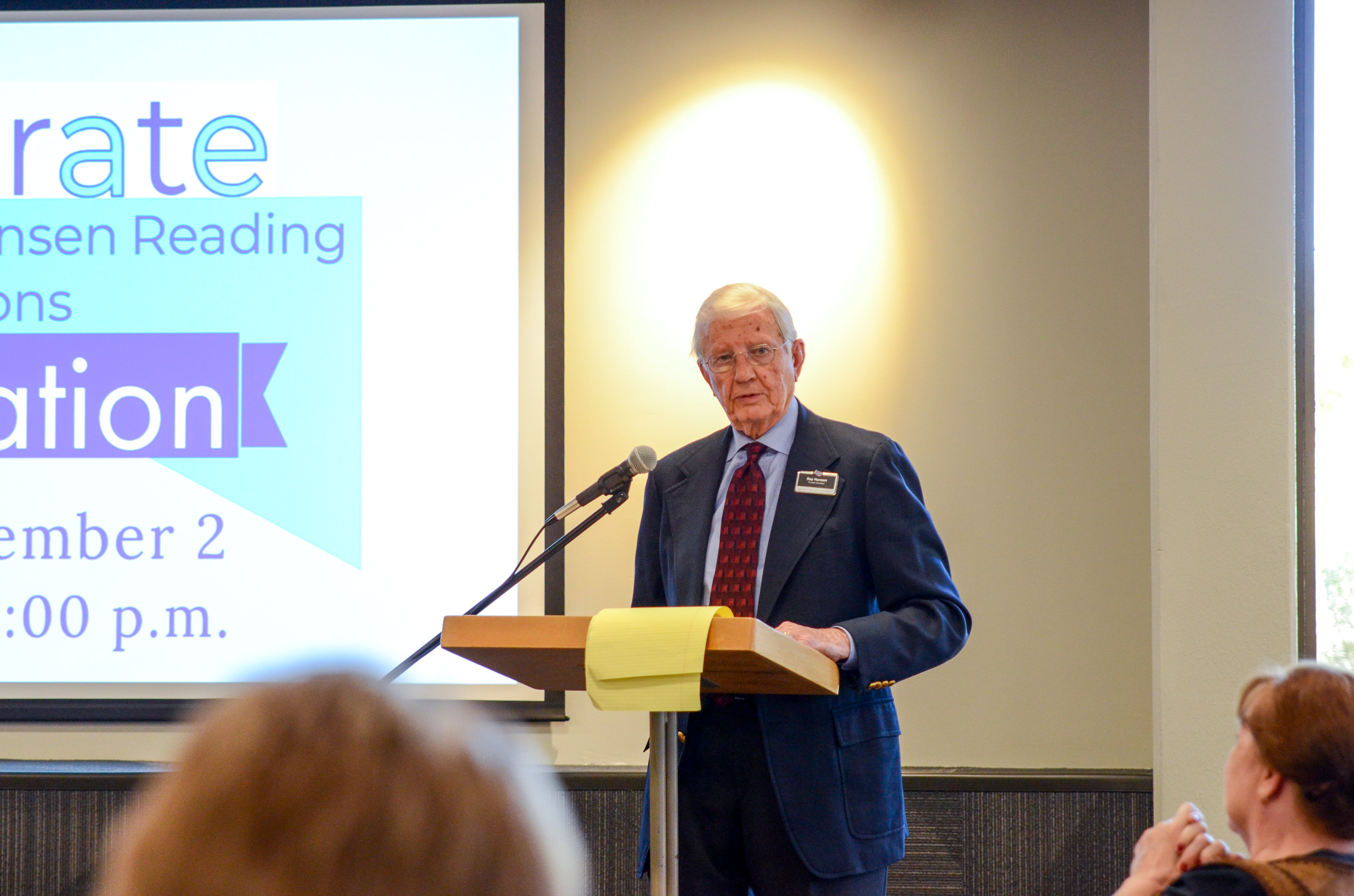 Gallery: Nancy and Ray Hansen Reading Commons Dedication - The Optimist