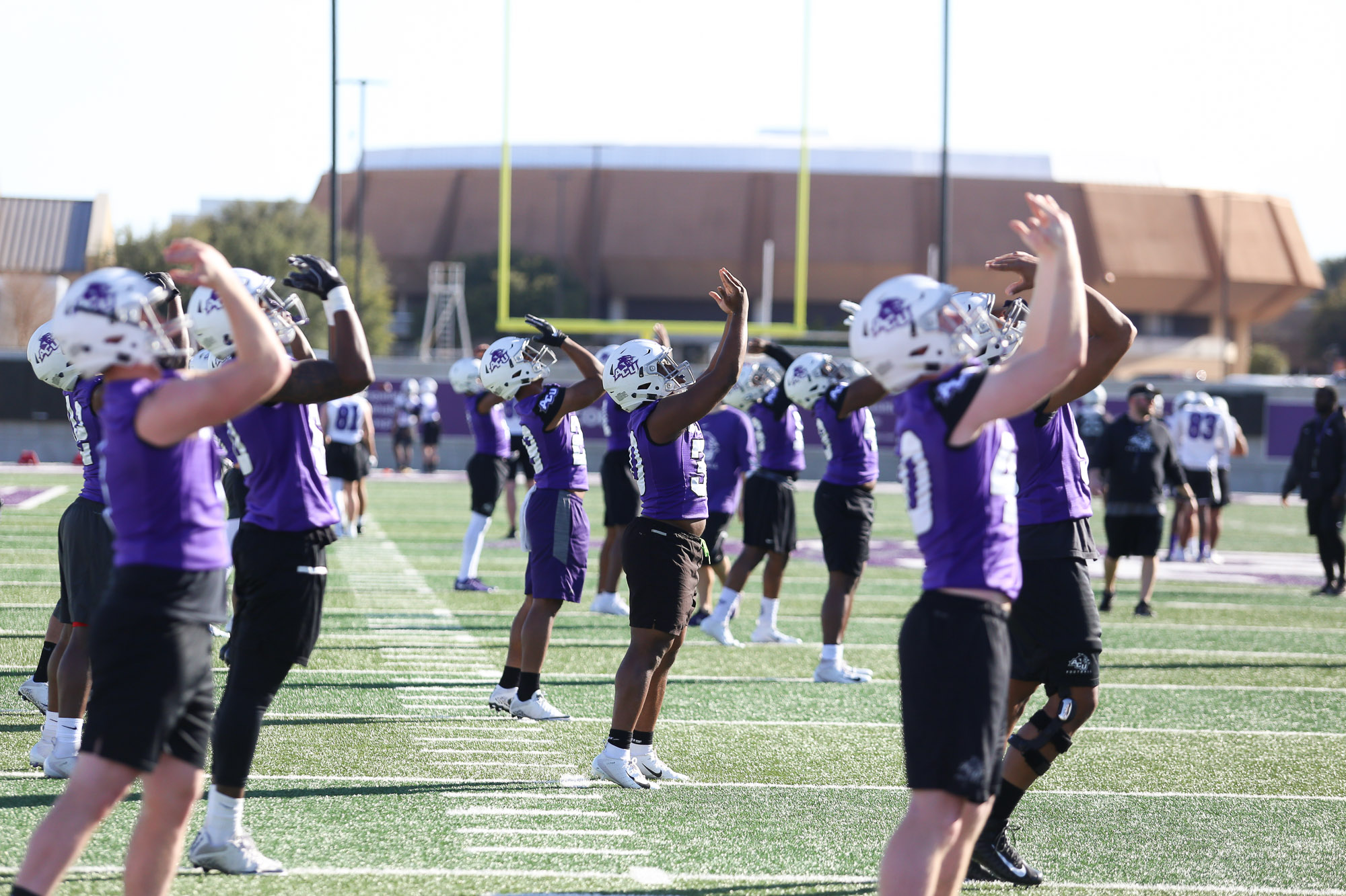 Gallery: Wildcat football begins spring practices - The Optimist