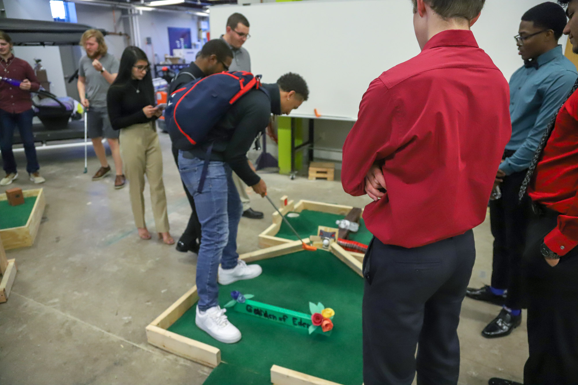 Gallery: Students showcase mini golf courses with Design Expo - The ...