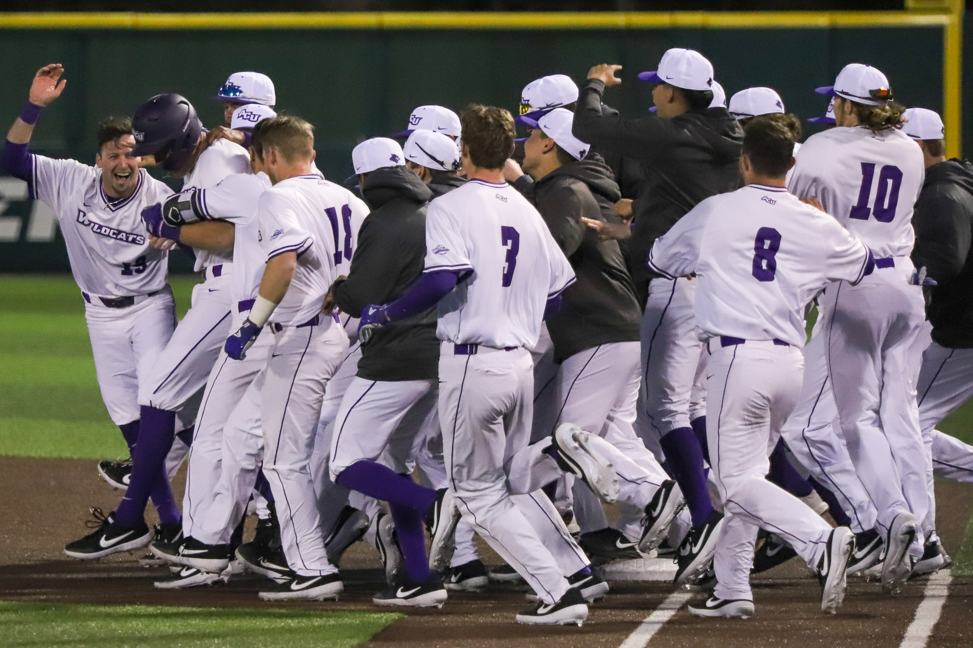 Gallery: Baseball overcomes Wolverines in home debut - The Optimist