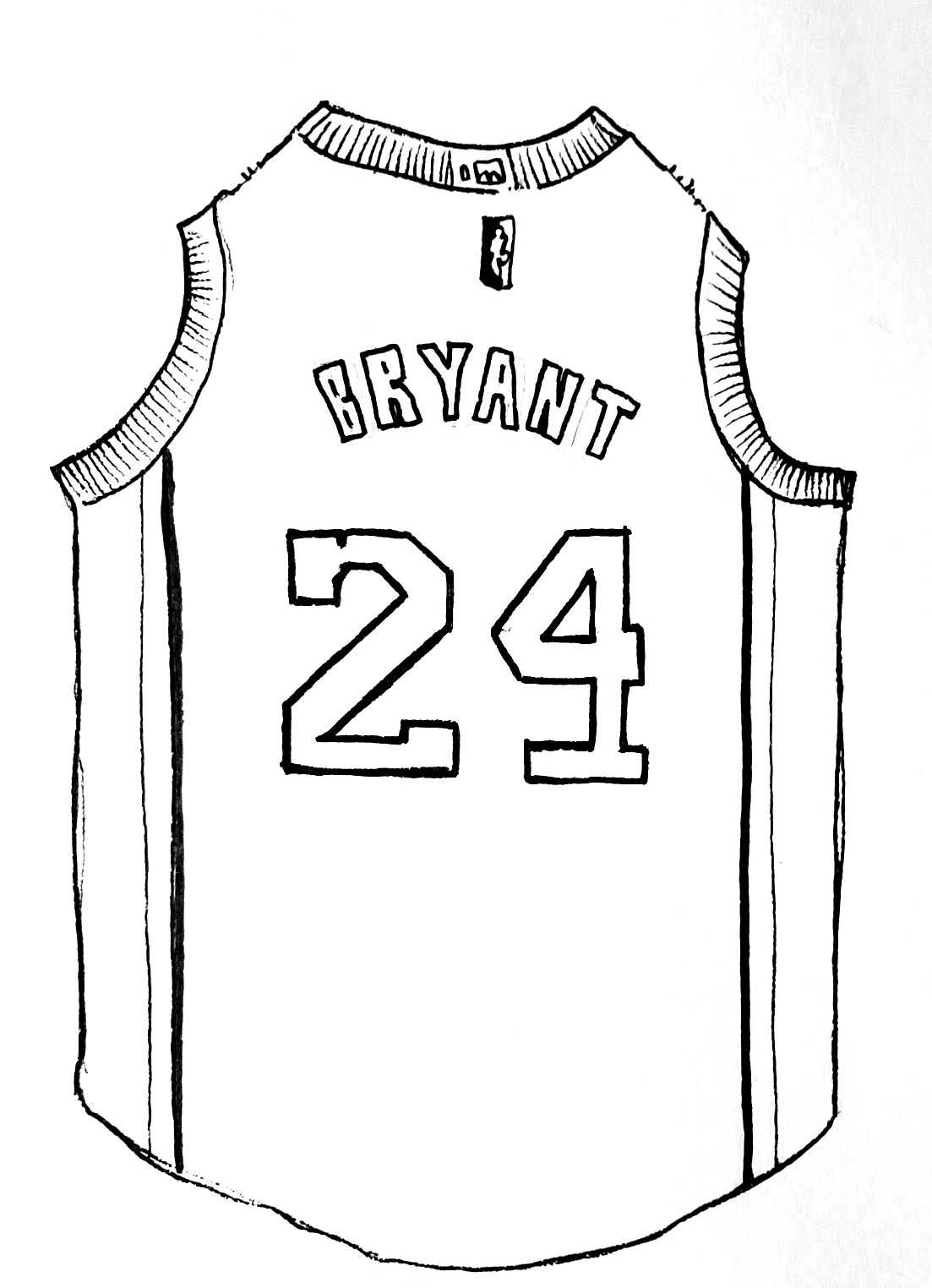 kobe coloring pages