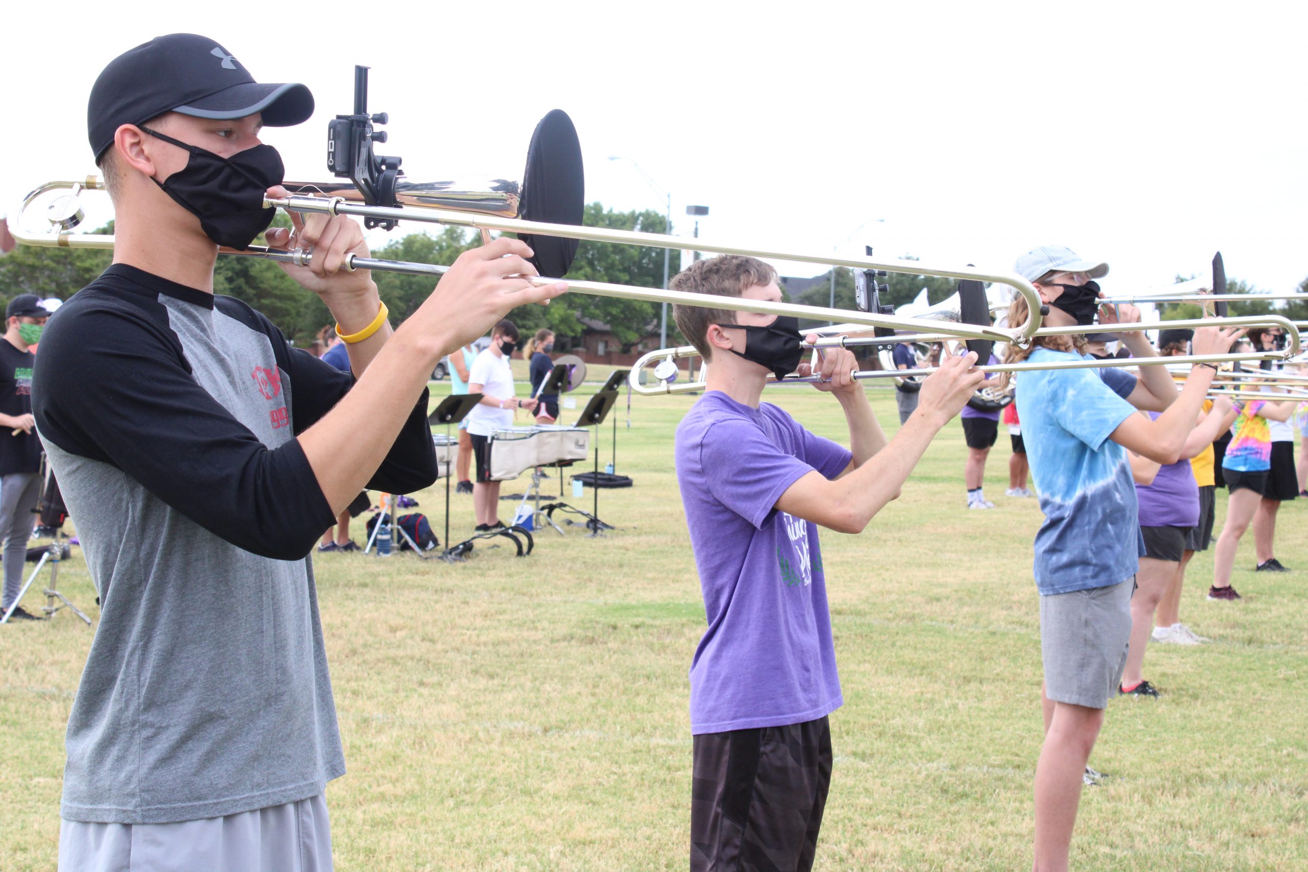 Despite pandemic, Big Purple Band is still marching tall - The Optimist