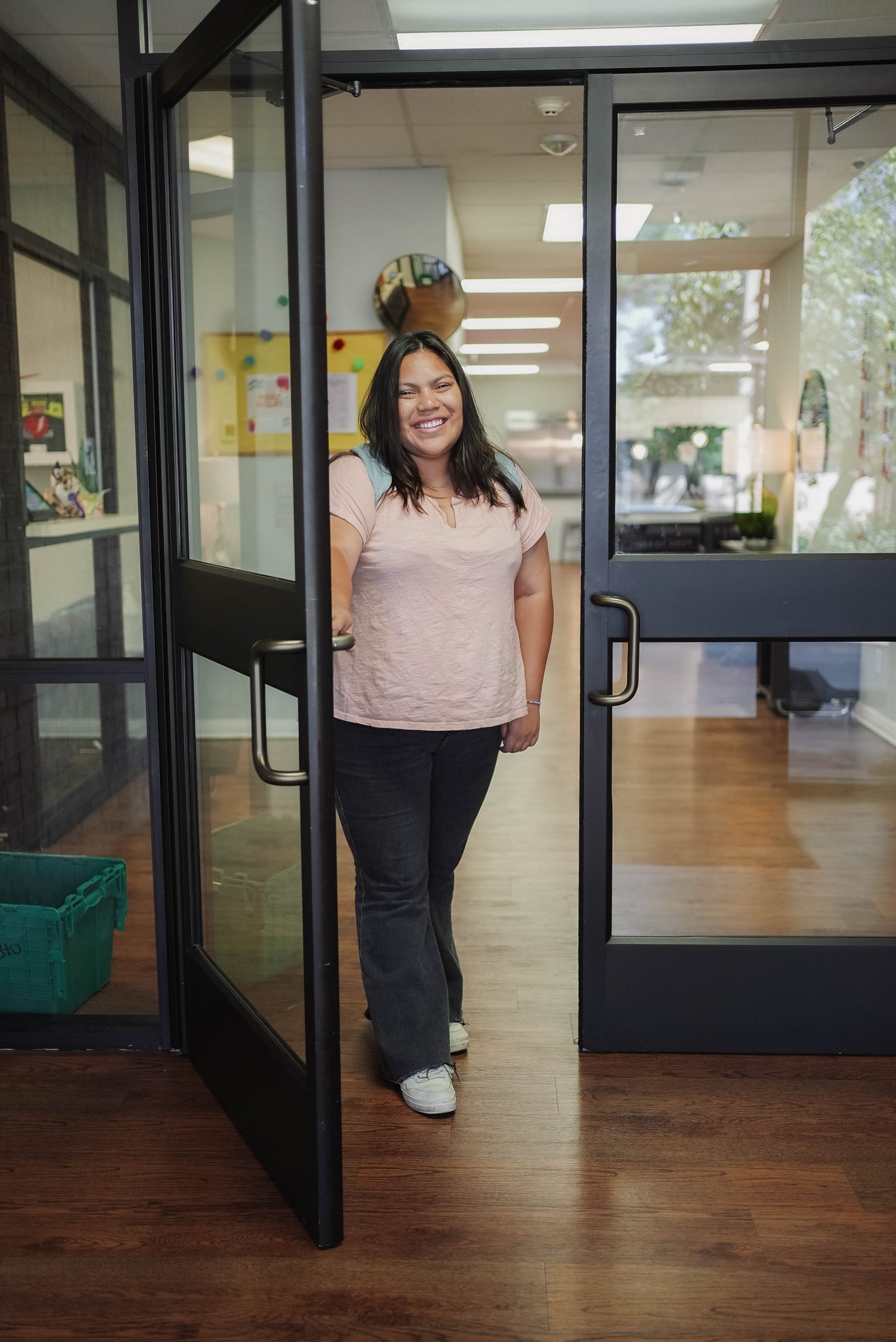 Claudia-leaving-Dillard-hall-where-she-works-as-a-Residet-Advisor - The ...
