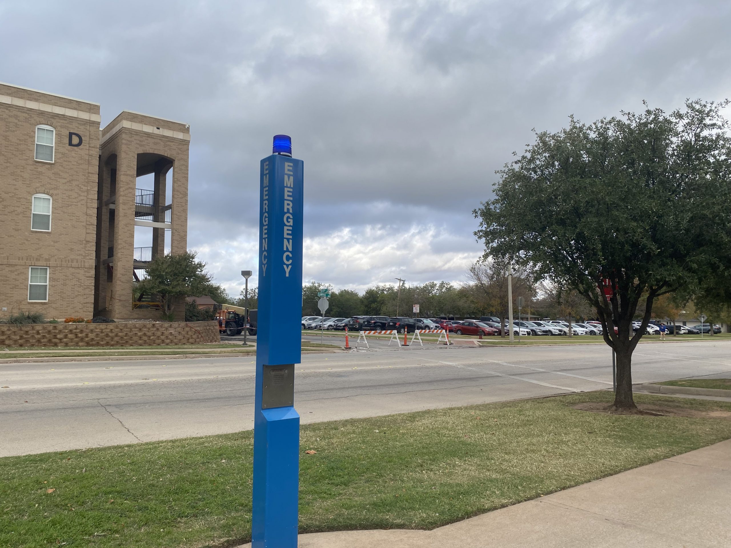 Lunsford emergency pillars in need of repair - The Optimist