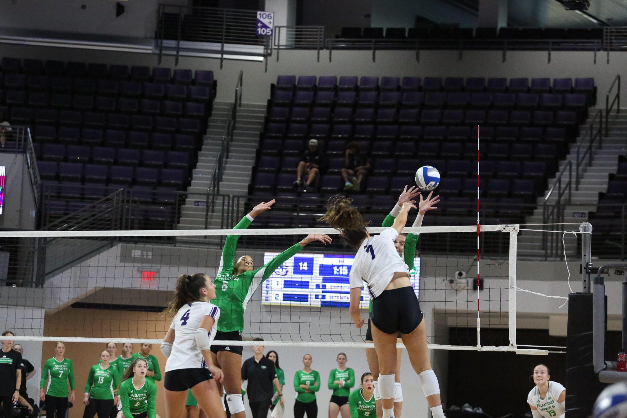 Gallery: Volleyball smashes North Dakota in home tournament - The Optimist