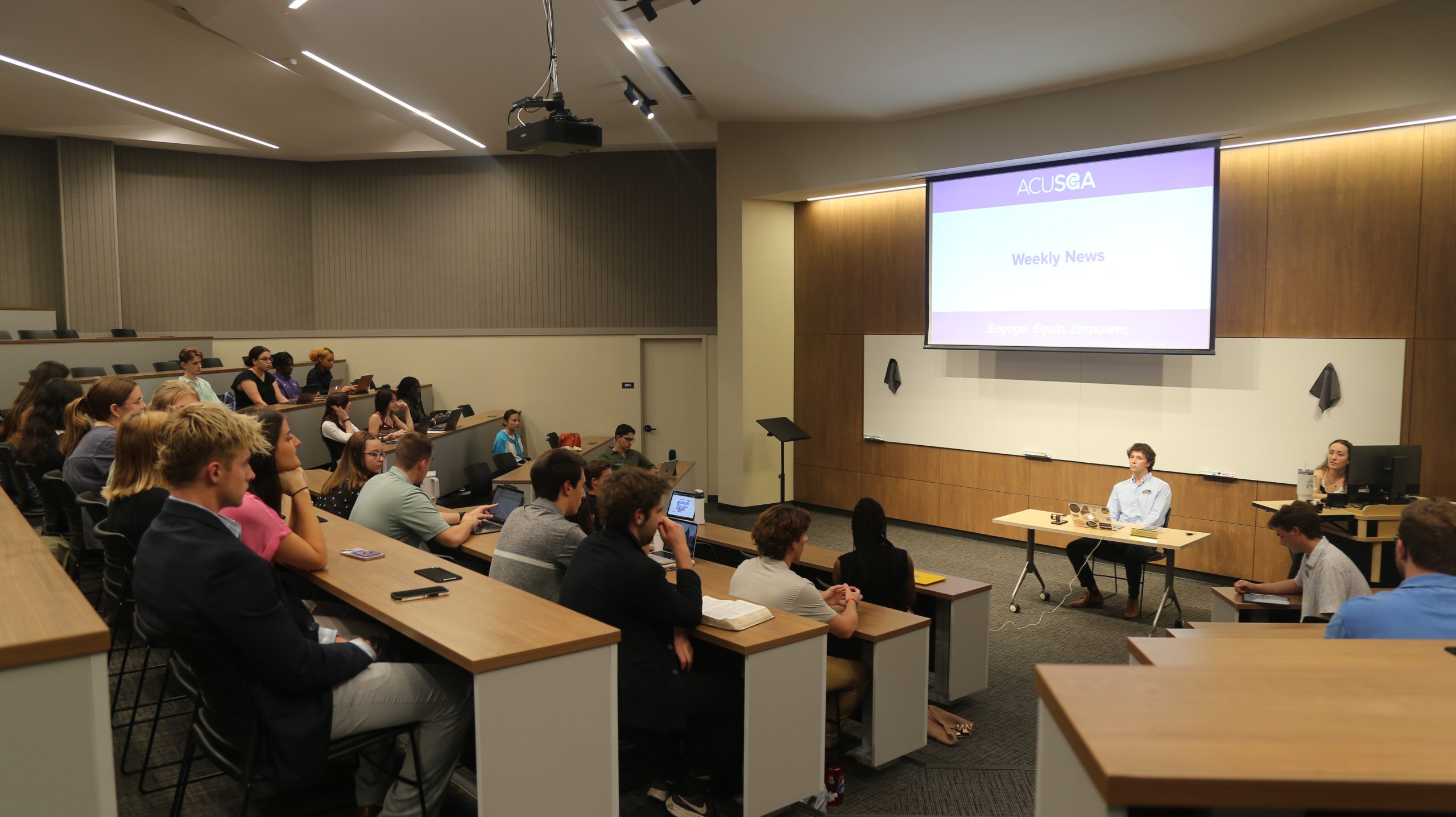 SGA marks a century with officer, representative elections. - The Optimist