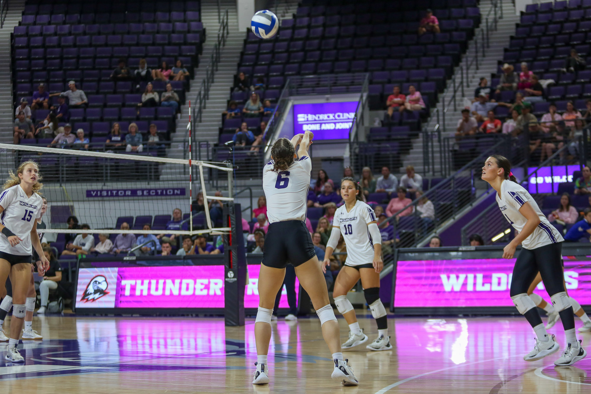 Wildcats fall to Wolverines as volleyball drops fourth in a row - The ...