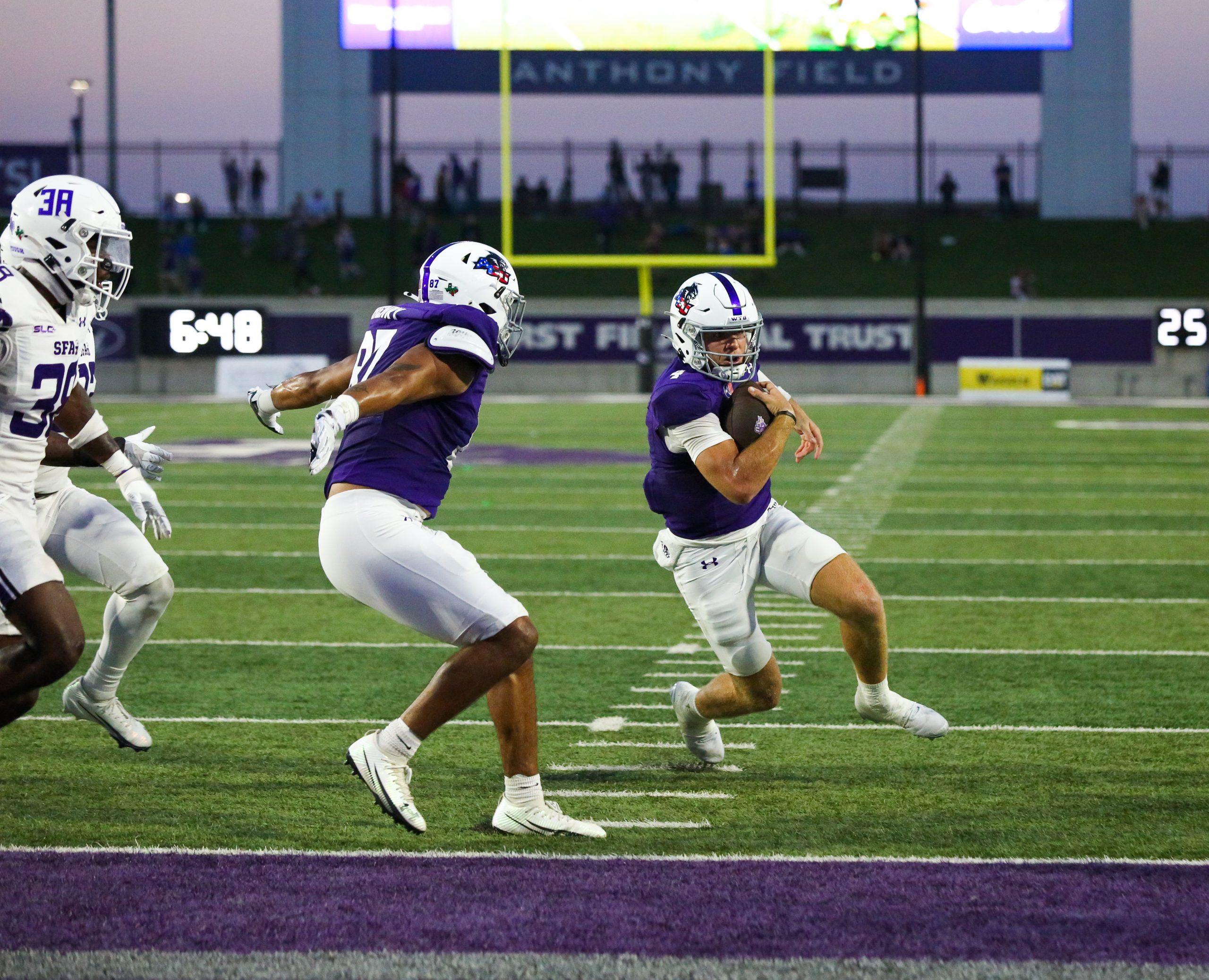 Football enters round two rematch against SFA playing with 'big time ...