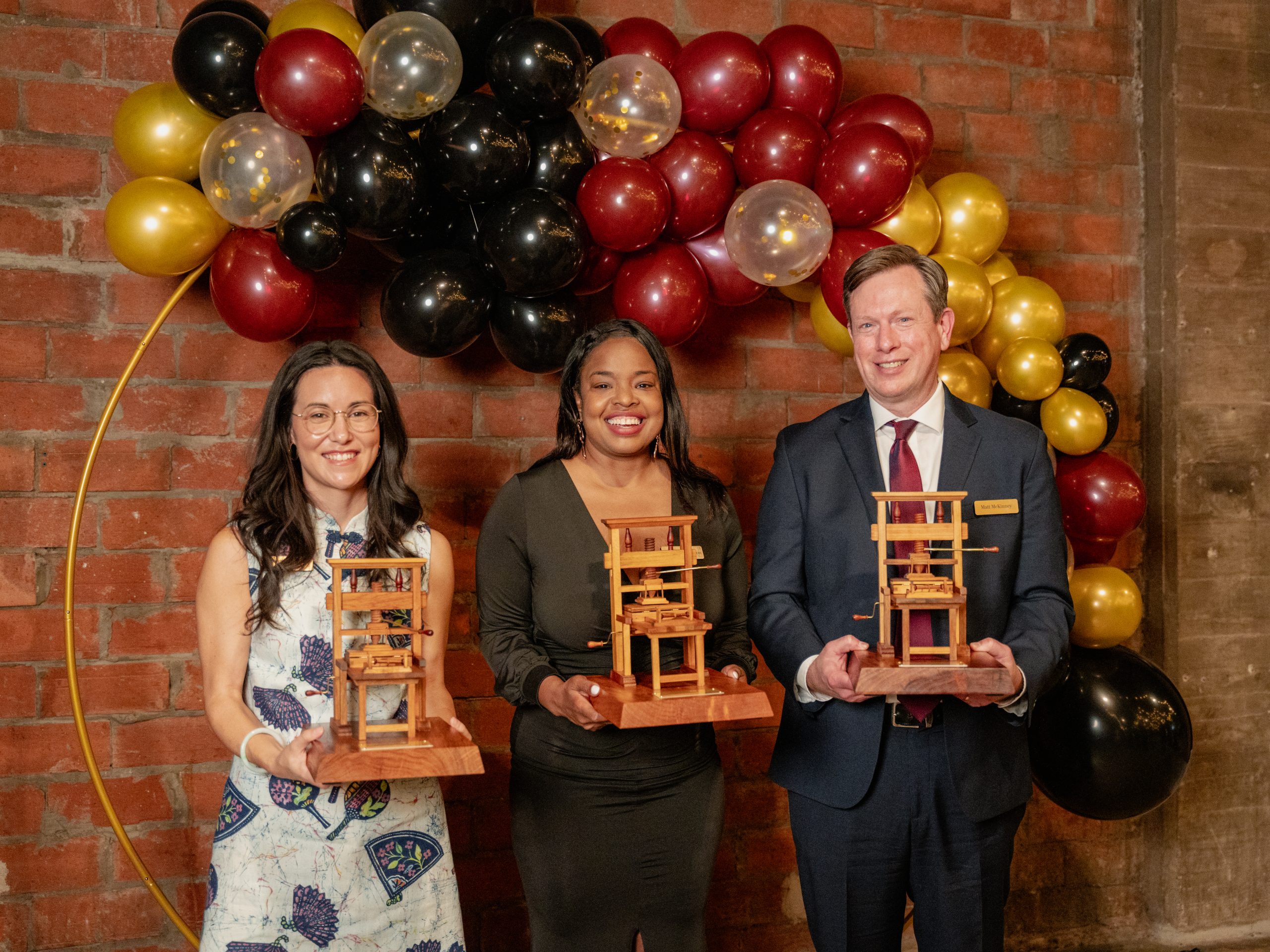 Alumni honored for professional media work at 33rd Gutenberg event ...