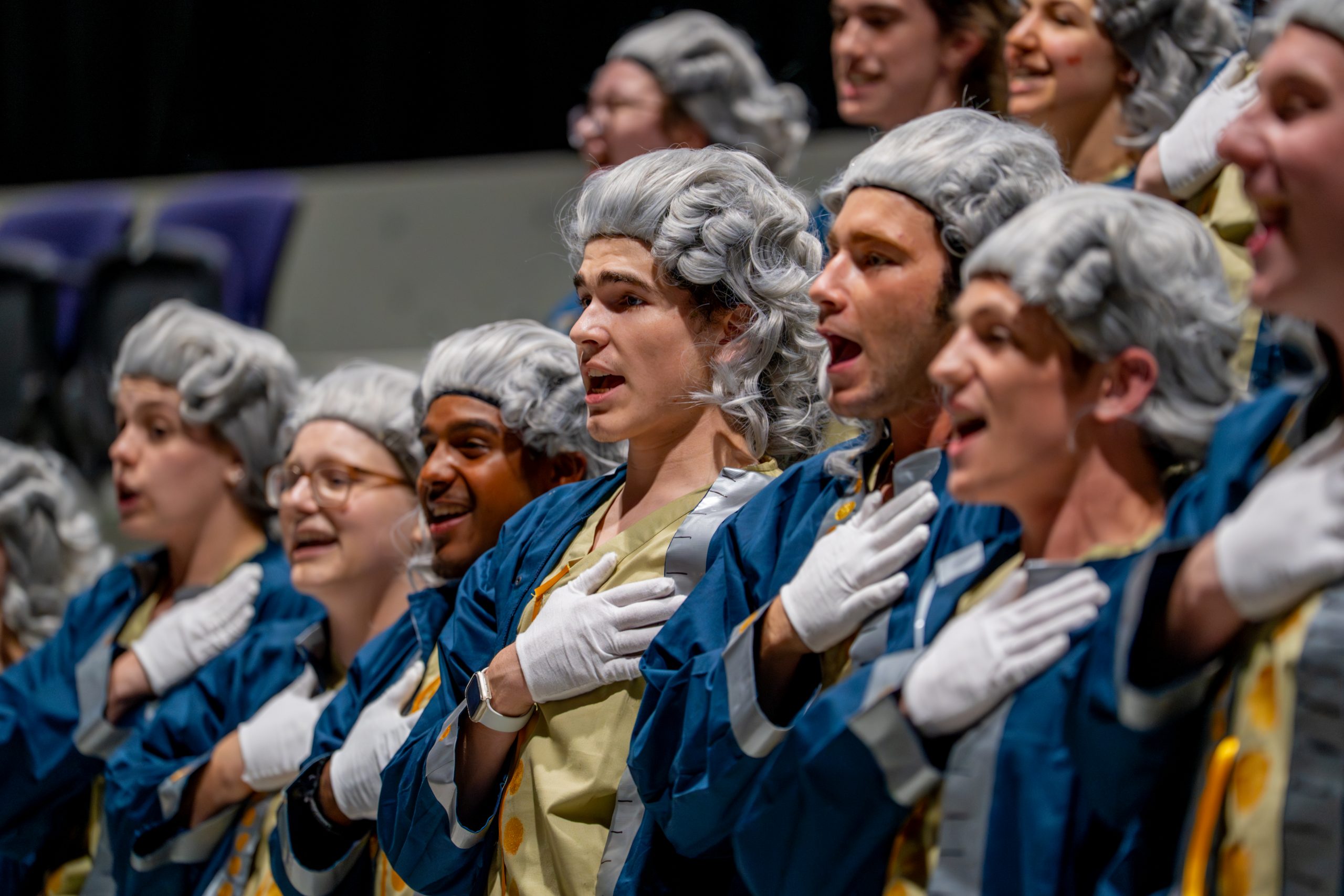 Freshmen surge fills two Sing Song acts, sparks first mixed-freshmen ...